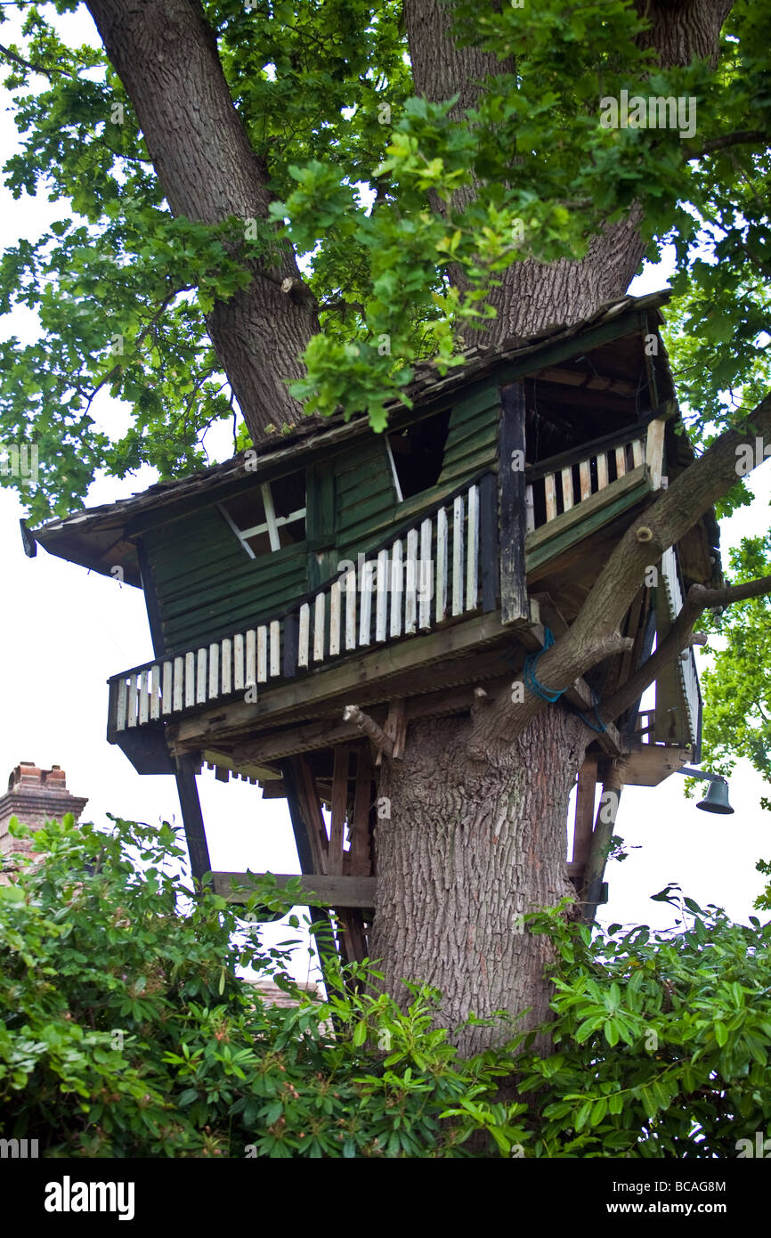 A tree house Stock Photo - Alamy