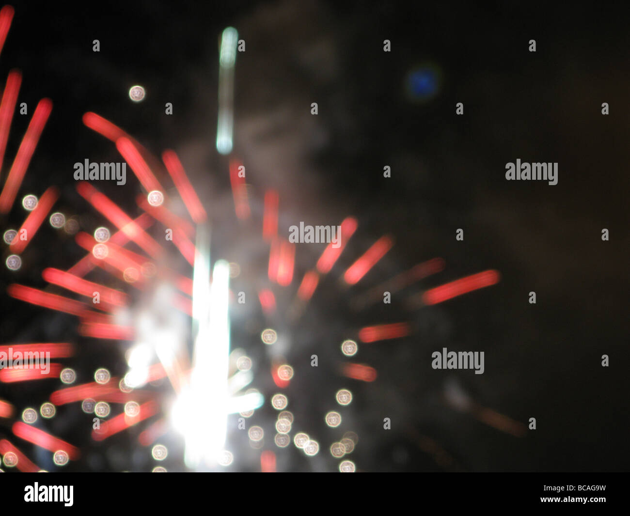 big fireworks display in night sky Stock Photo - Alamy
