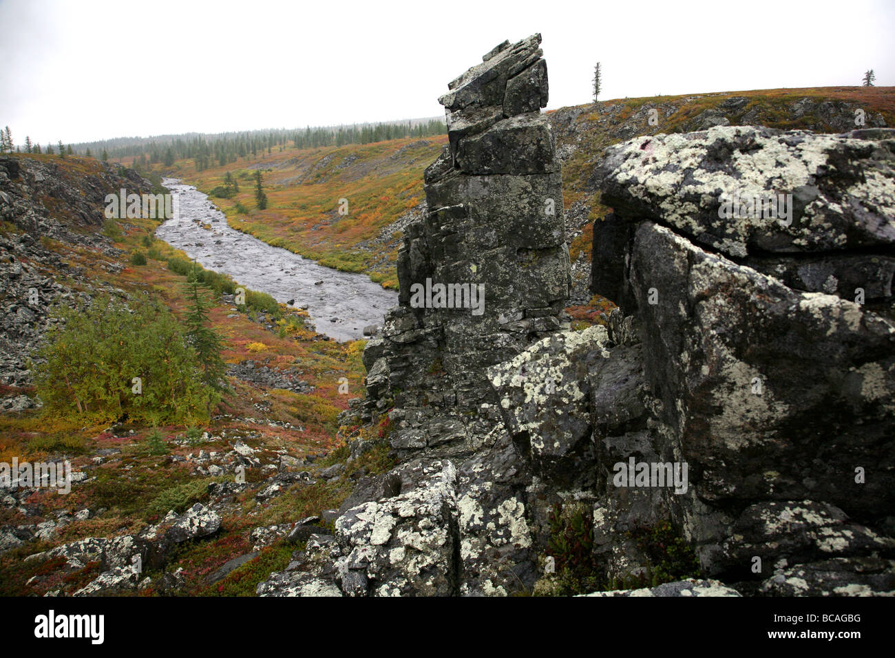 Polar Urals, Tyumen region, North of West Siberia, Russia Stock Photo ...