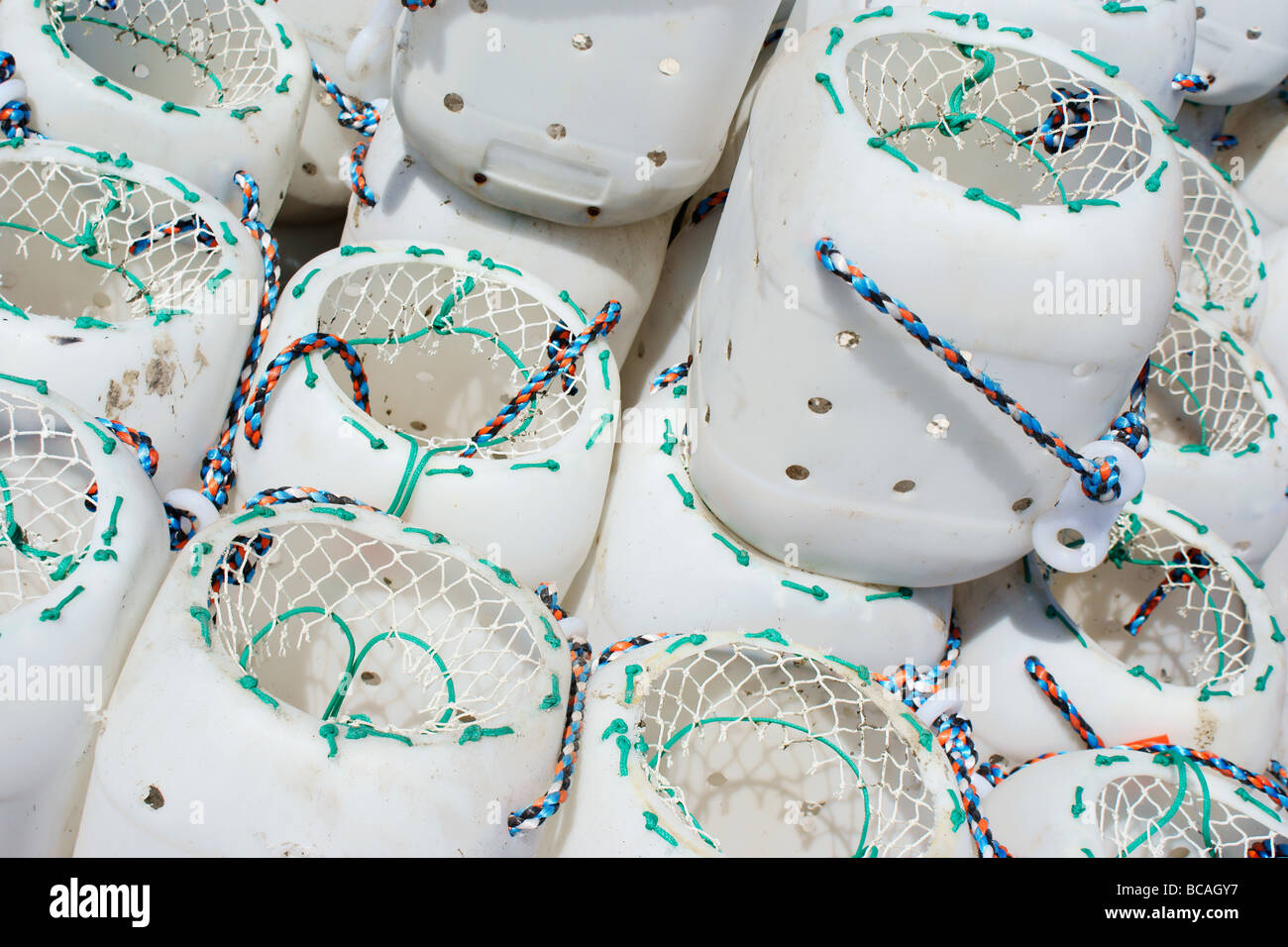 Black crab pots hi-res stock photography and images - Alamy