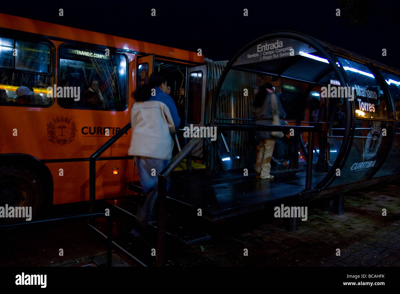 Curitiba brazil tram hi-res stock photography and images - Alamy