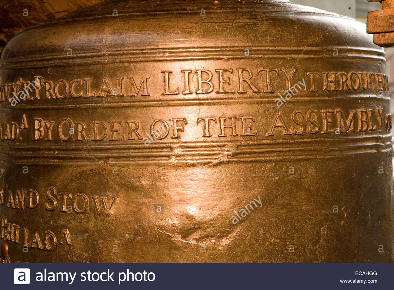 Liberty Bell Close Stock Photos & Liberty Bell Close Stock Images - Alamy