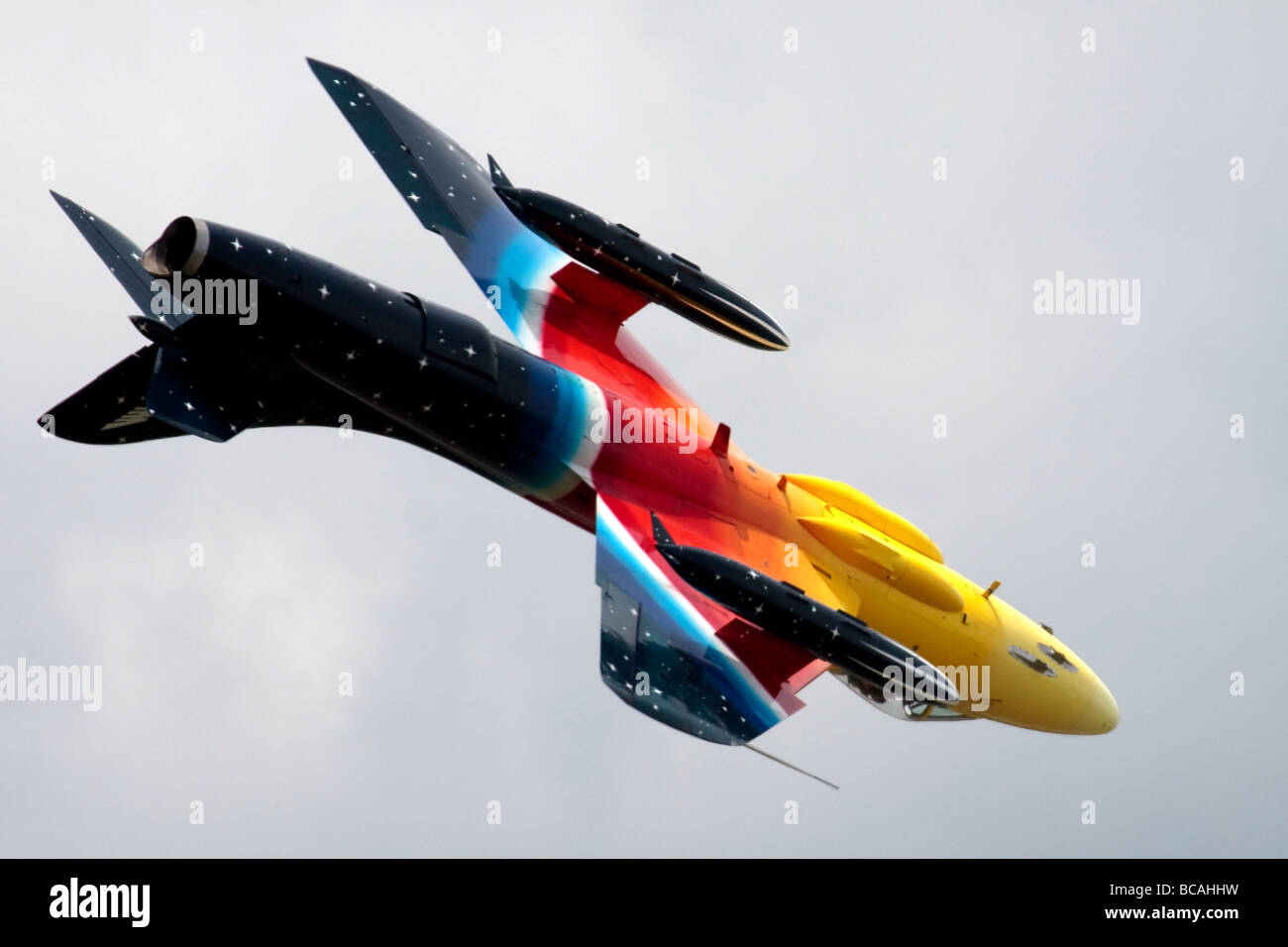 Hawker hunter miss demeanour display hi-res stock photography and ...