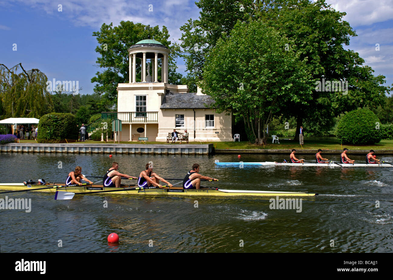 Henley Royal Regatta, Henley-on-Thames, Oxfordshire, England, UK Stock ...