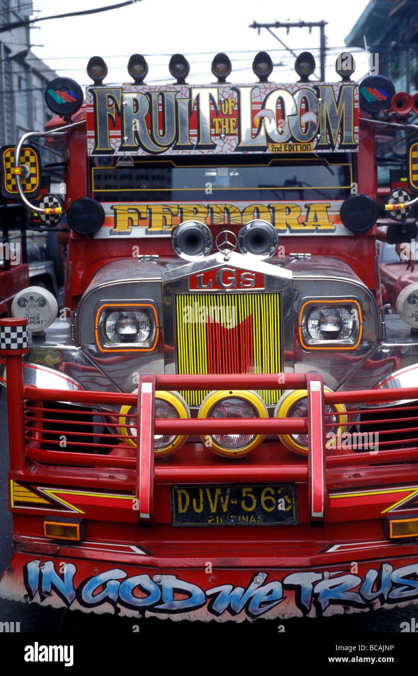jeepney manila philippines Stock Photo - Alamy
