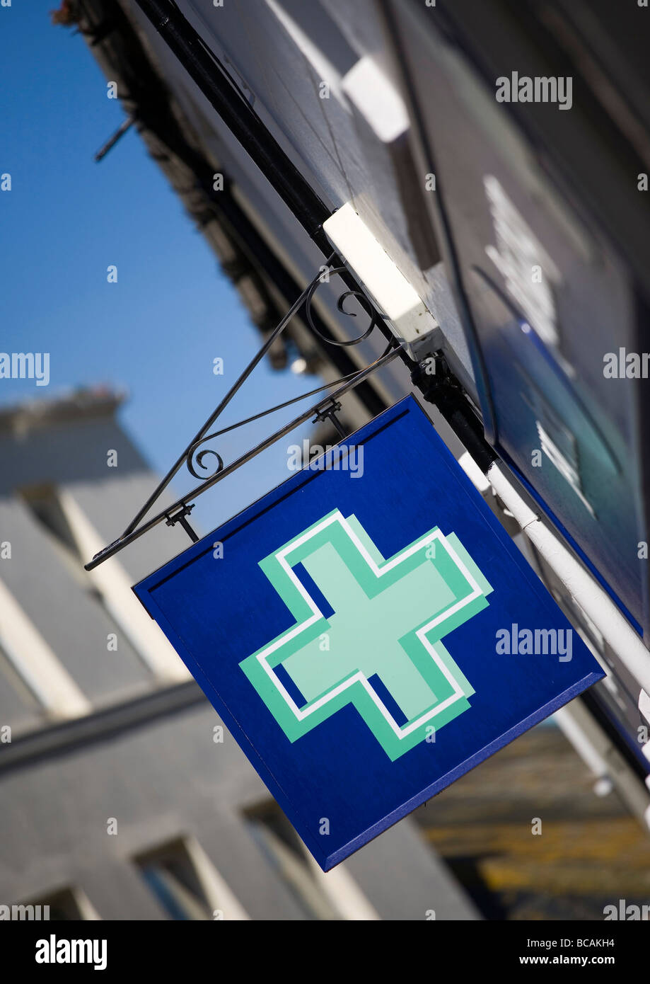 Pharmacy shop sign Stock Photo - Alamy