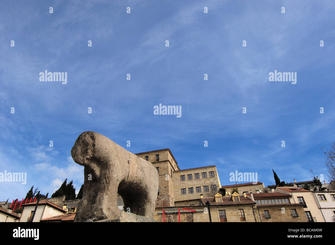 Celtic statue Salamanca Castilla Leon Spain Stock Photo - Alamy