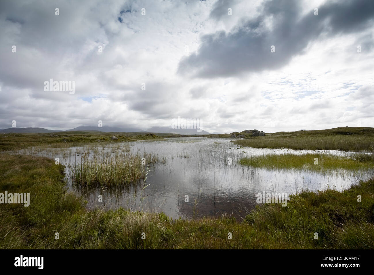 Twelve Bens, Lough Inagh Valley, Connemara, Republic of Ireland Stock ...