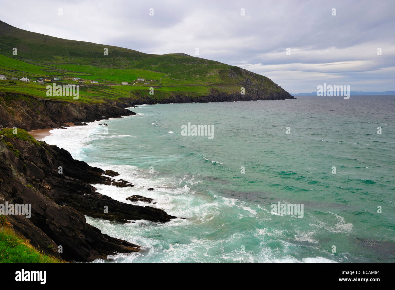 seascape near Slea Head on the Dingle Peninsula Co Kerry Ireland Stock ...