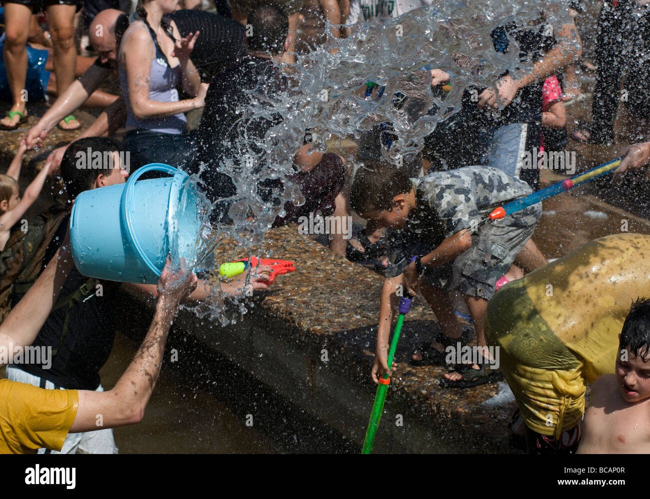 Water Fight High Resolution Stock Photography and Images - Alamy