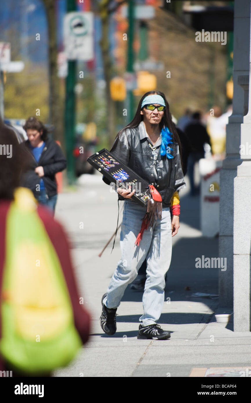 street life on the east side area of Vancouver British Columbia Canada ...