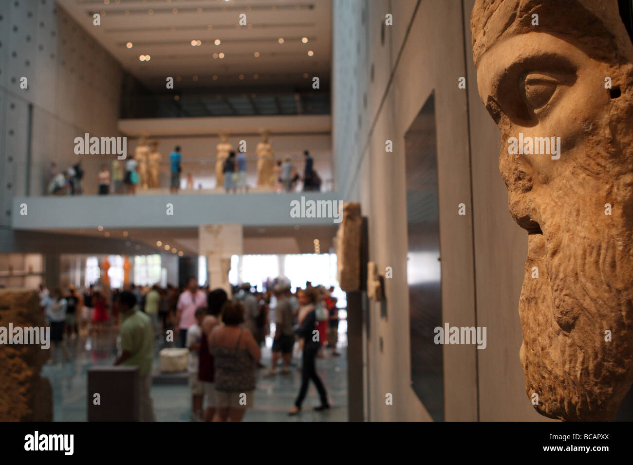 new Acropolis museum in Athens Greece Stock Photo - Alamy