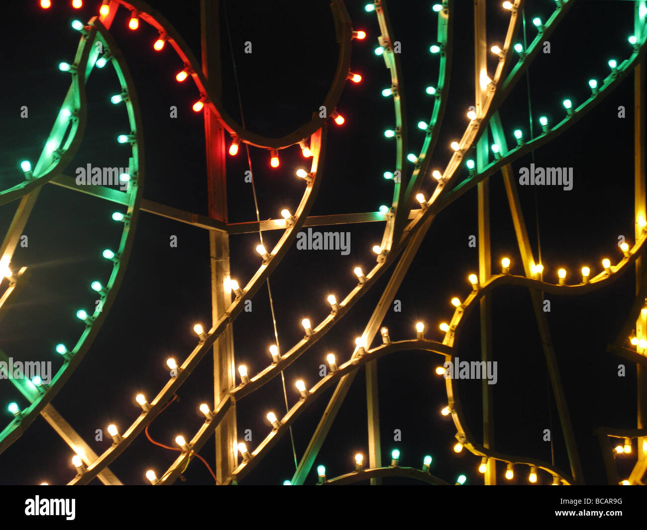 light display to celebrate saint peter and paul day in rome italy Stock ...
