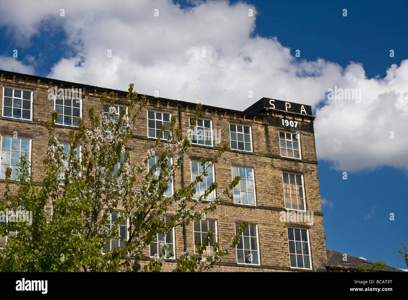 The Spa Mills, Slaithwaite, West Yorkshire Stock Photo - Alamy