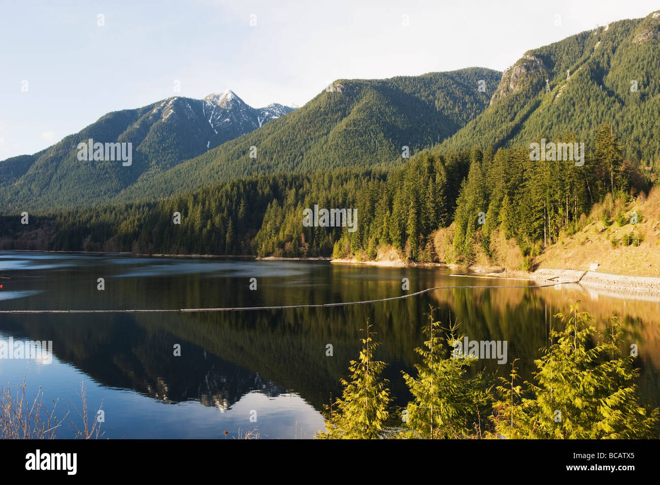 Capilano Lake Vancouver British Columbia Canada Stock Photo - Alamy
