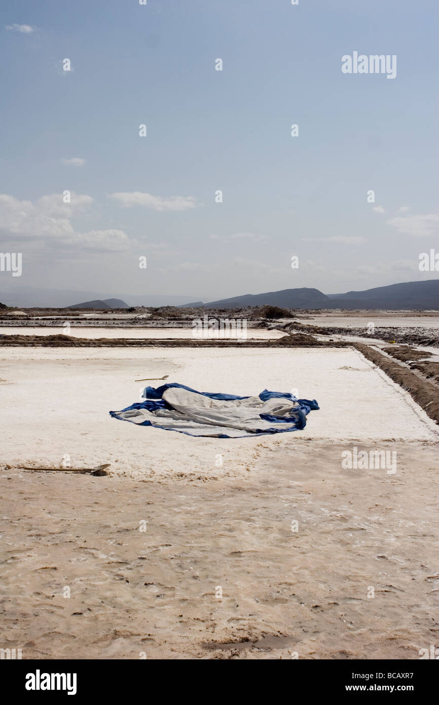 Elidar, Afar region, salt flats near Eritrean border in Ethiopia Stock ...