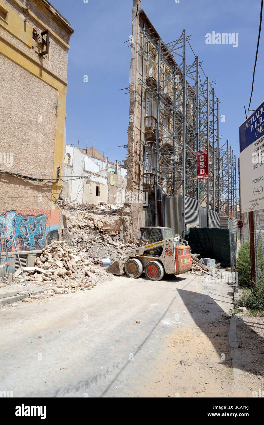 A building site and redevelopment of an old building in the town of ...
