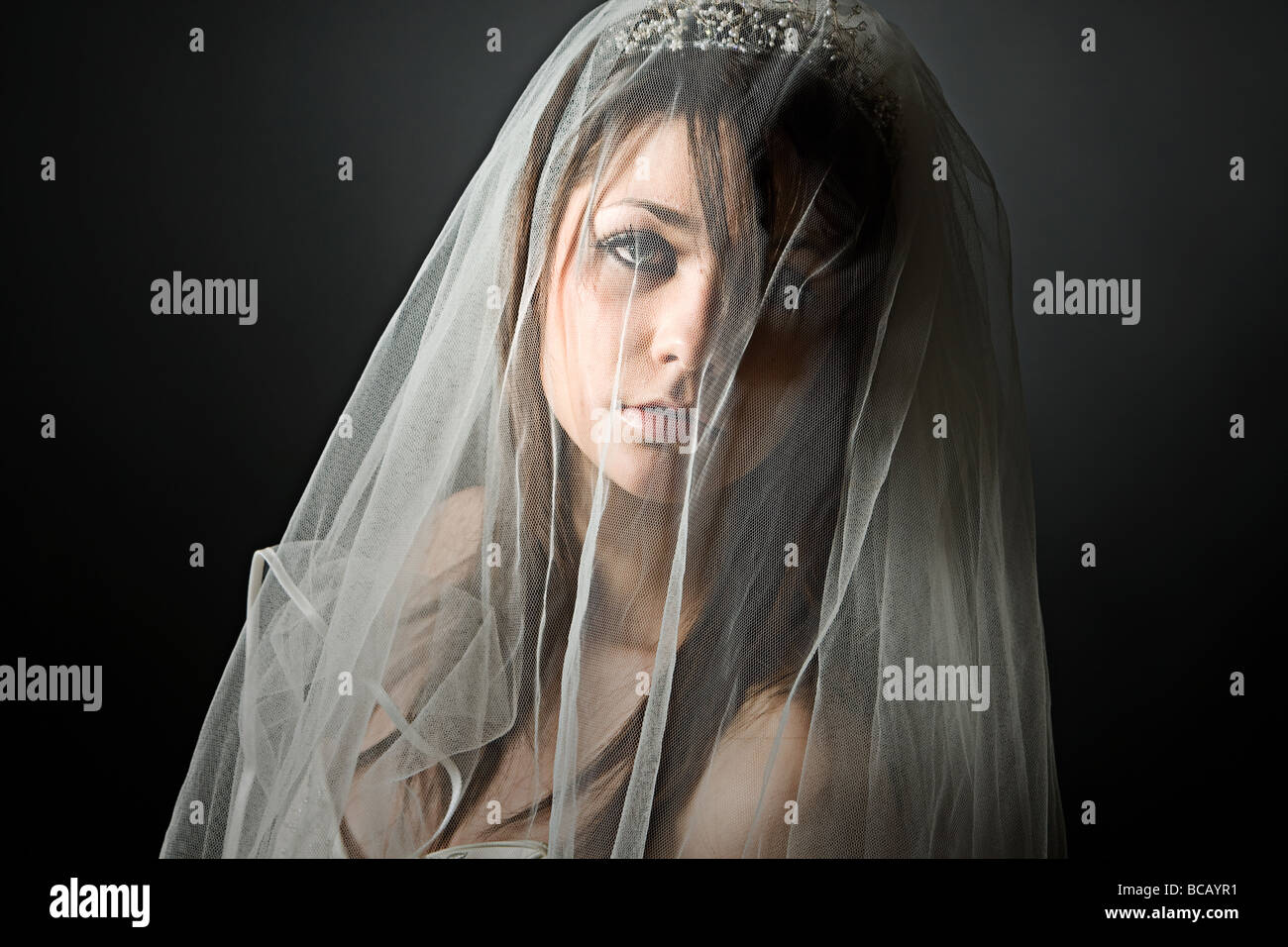 Sad bride teenager hi-res stock photography and images - Alamy