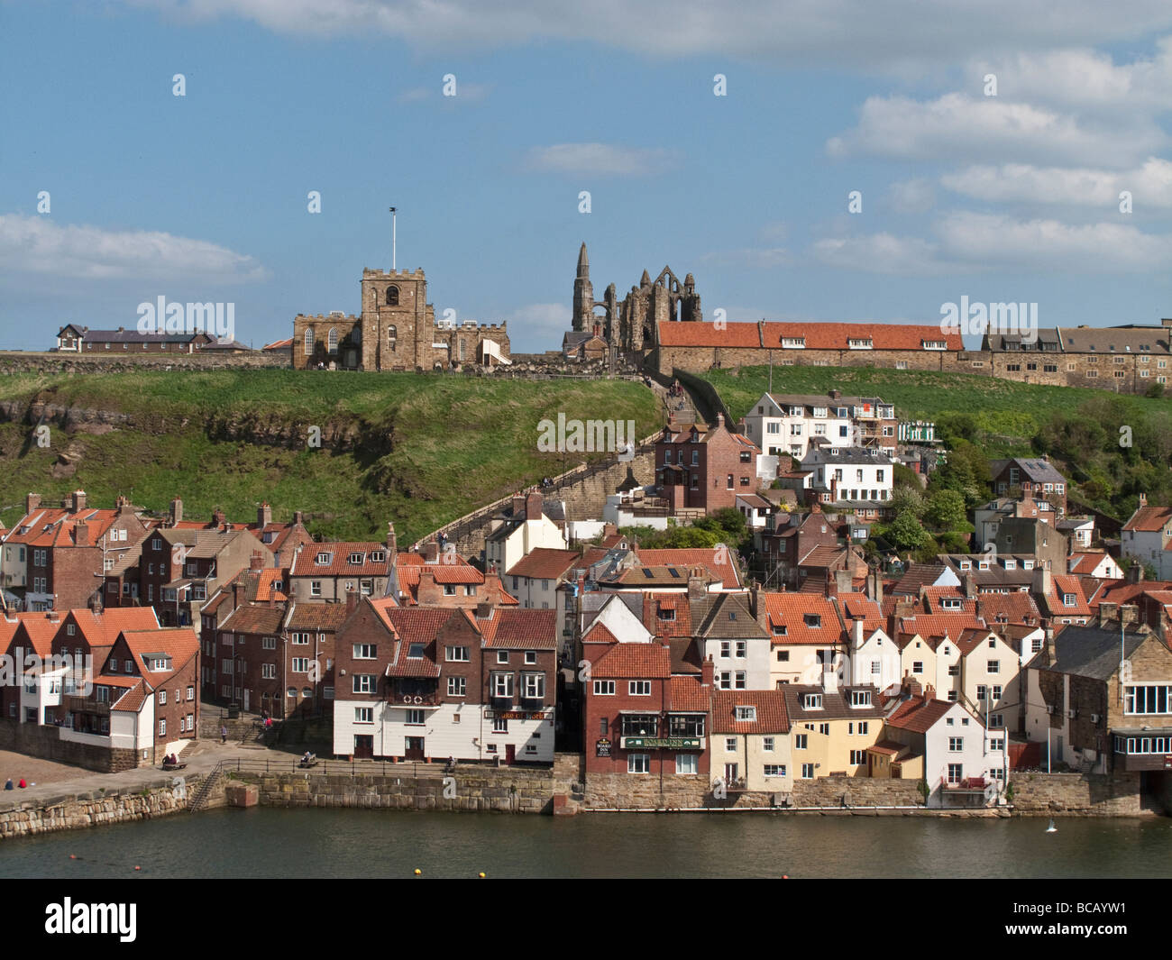 Whitby steps hi-res stock photography and images - Alamy