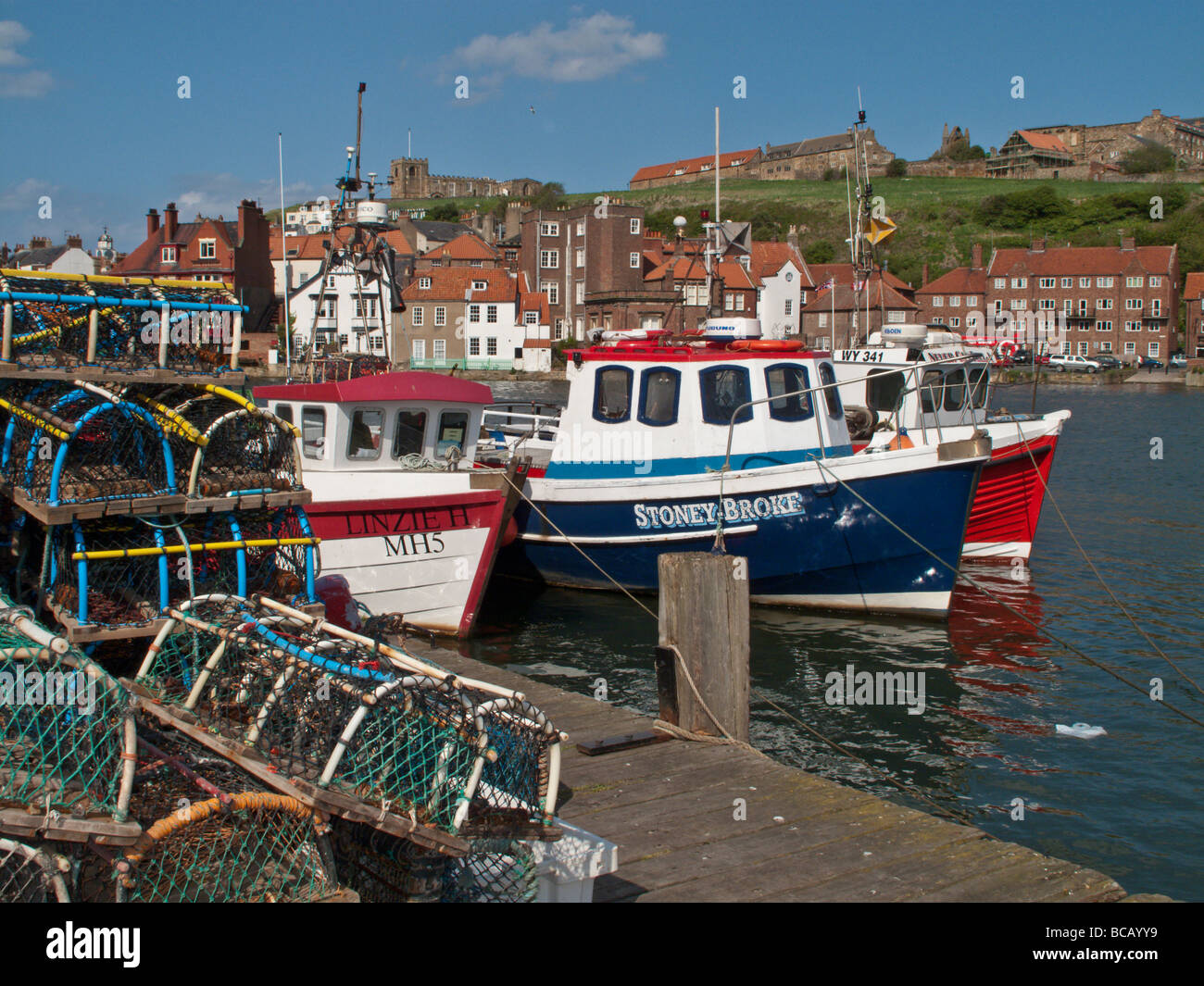 Yorkshire coble boat hi-res stock photography and images - Alamy