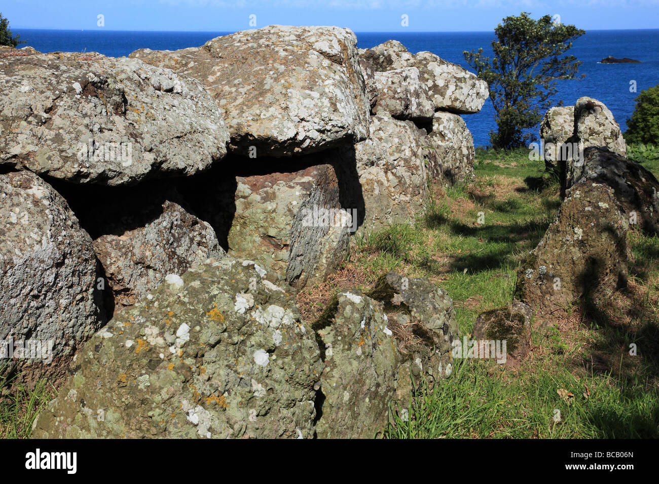 Neolithic grave Dolmen du Couperon Jersey Channel Island, United ...