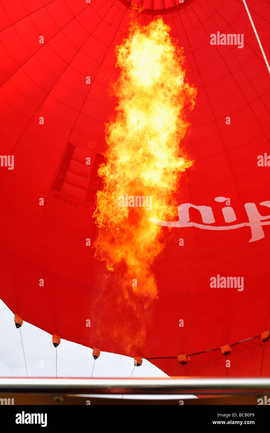 Hot air balloon with burner hi-res stock photography and images - Alamy