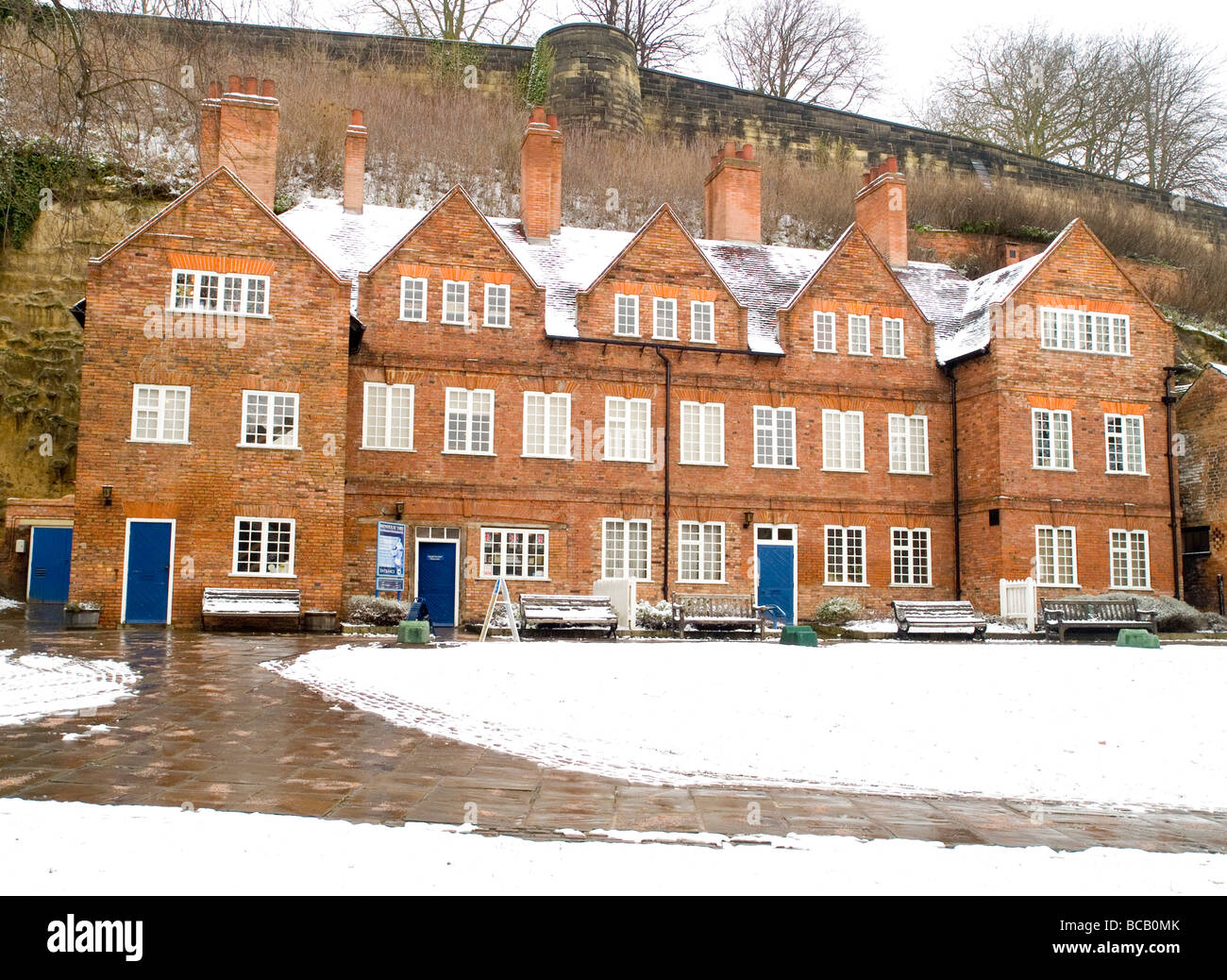 A view of the Brewhouse Yard Museum of Nottingham Life, Nottinghamshire ...