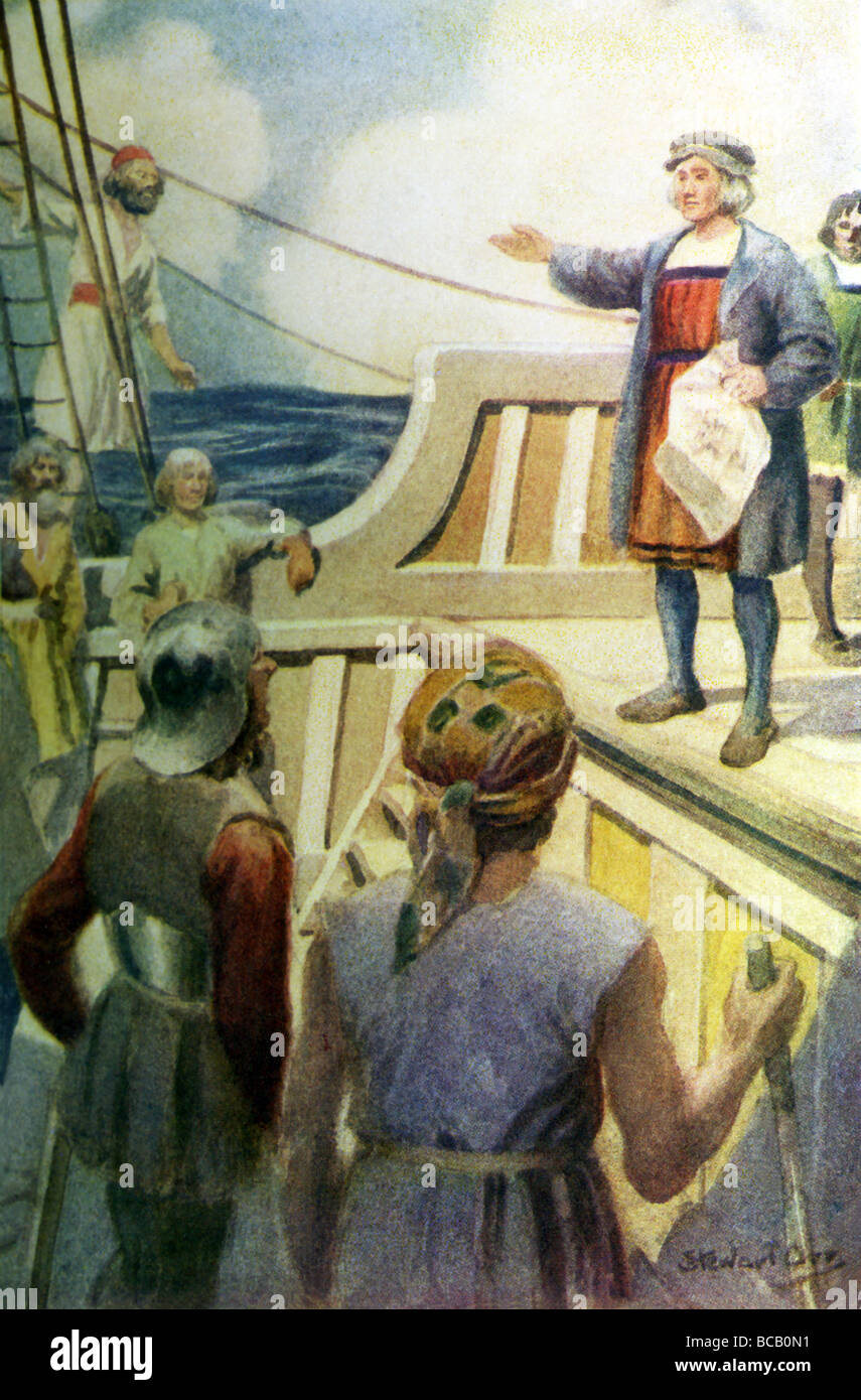 The Voyage Of Christopher Columbus High Resolution Stock Photography ...