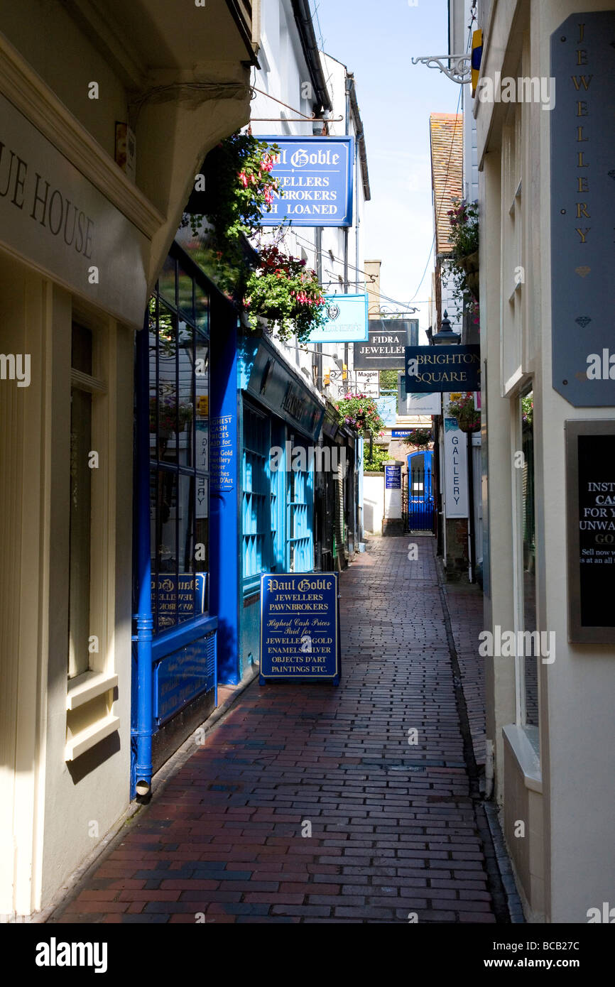 the lanes brighton Stock Photo - Alamy