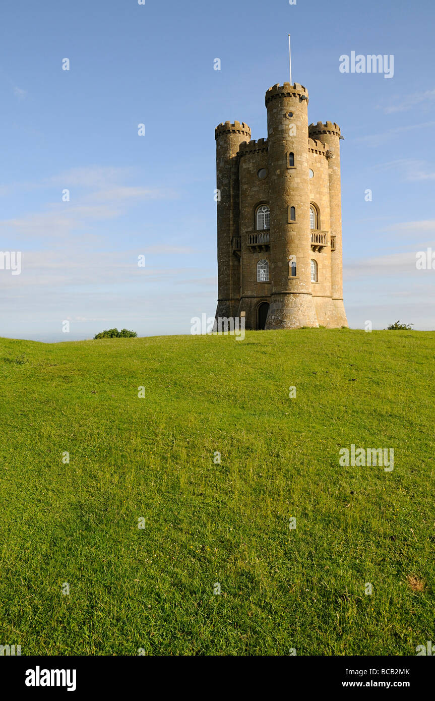 Historic Broadway Tower Folly near Broadway in the Cotswolds ...