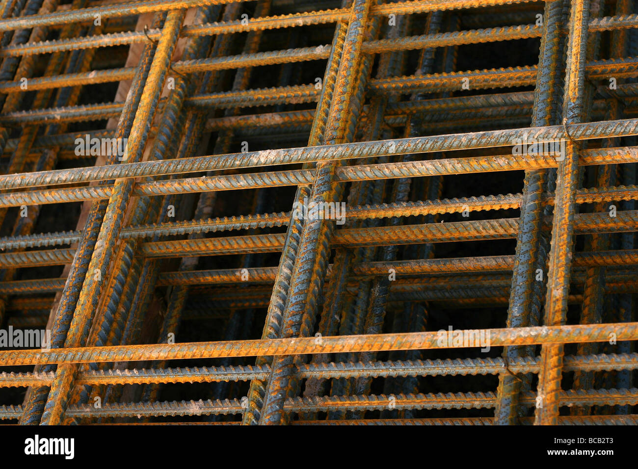 Steel construction grid mesh Stock Photo - Alamy