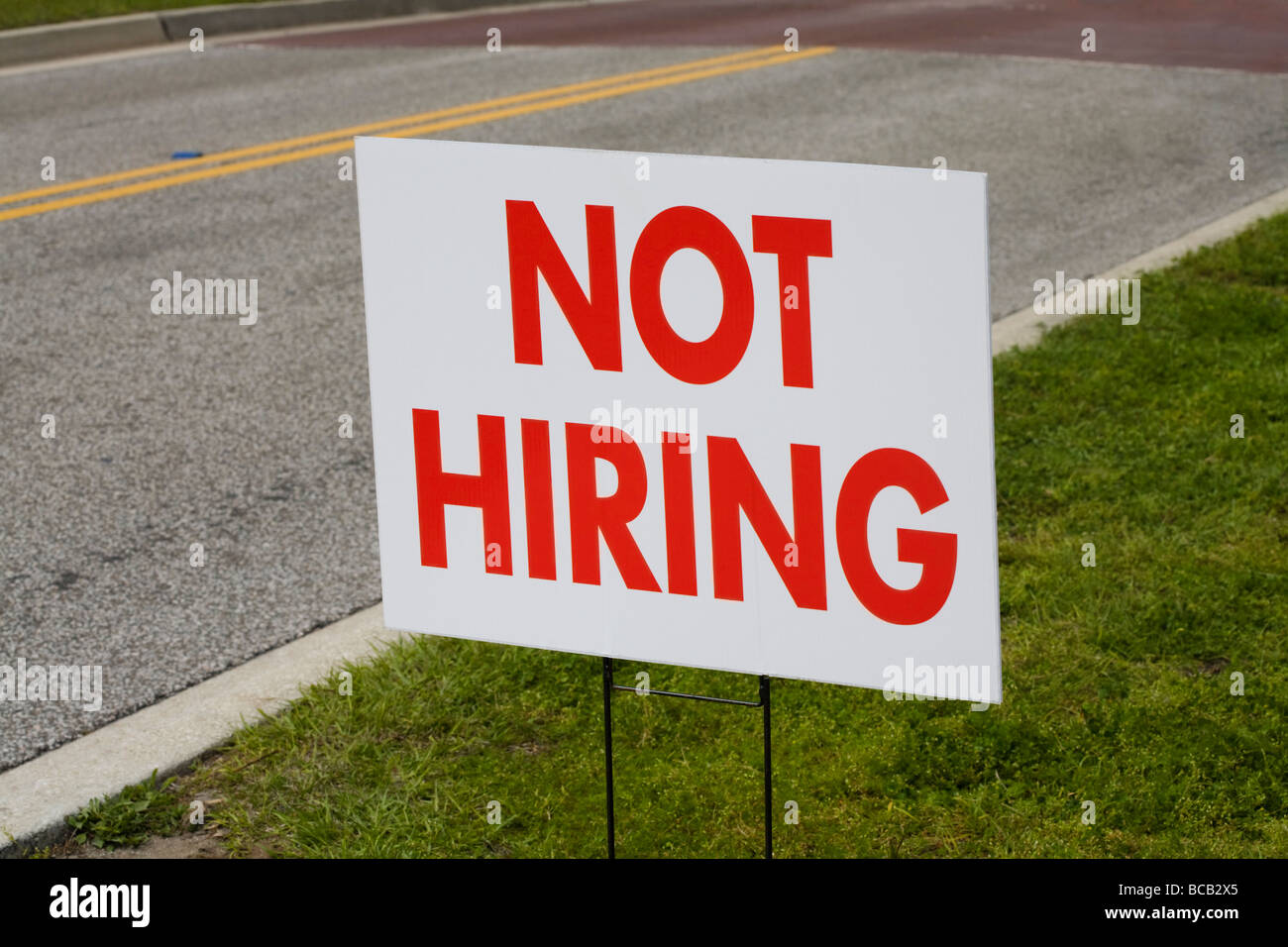 Hiring Sign High Resolution Stock Photography and Images - Alamy