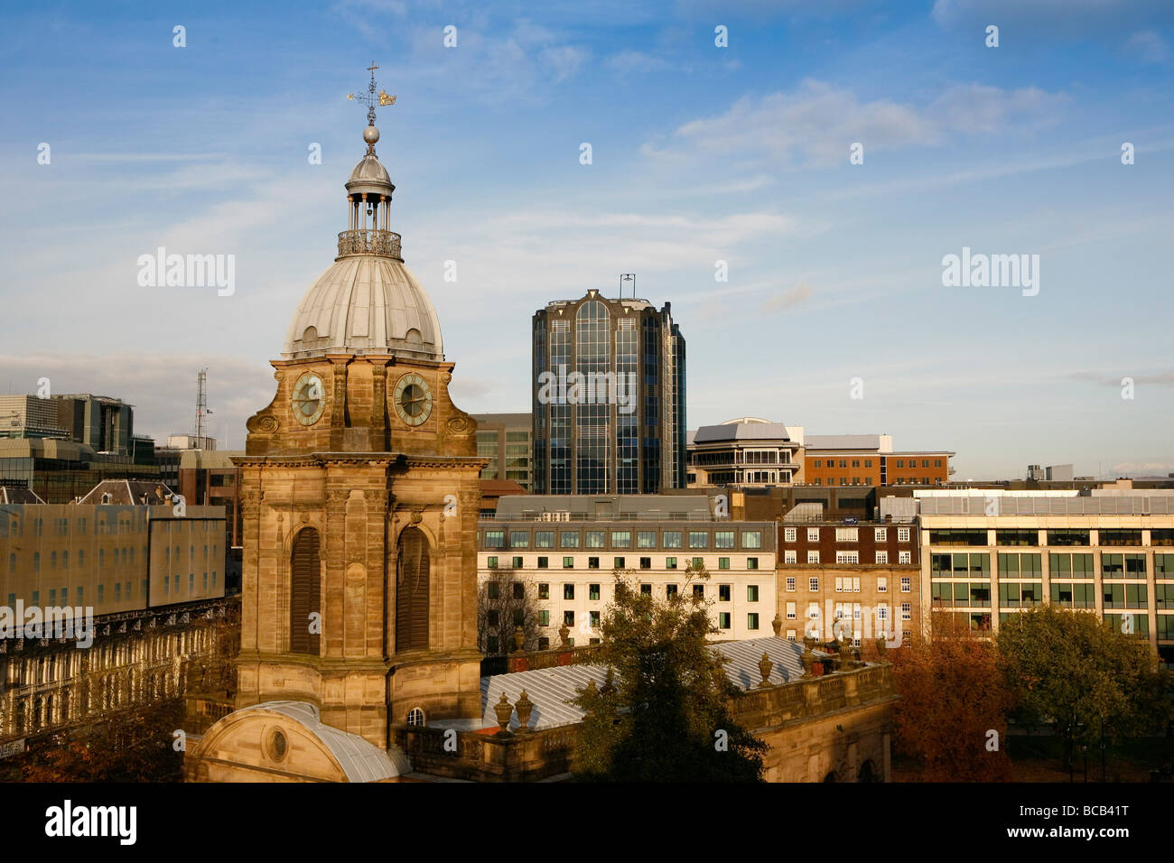 St philip's cathedral square birmingham hi-res stock photography and ...