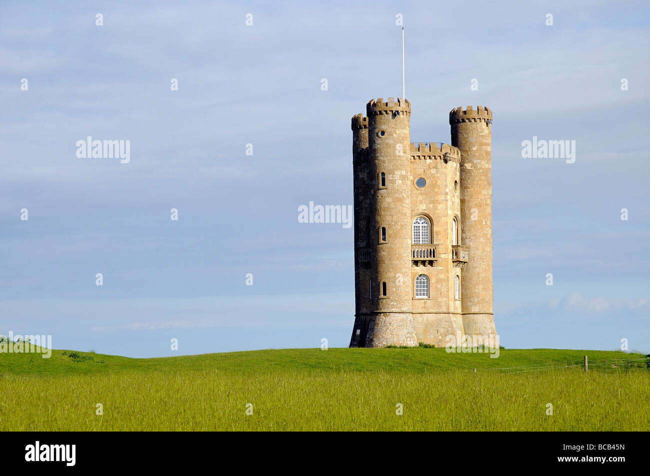Historic Broadway Tower Folly near Broadway in the Cotswolds ...