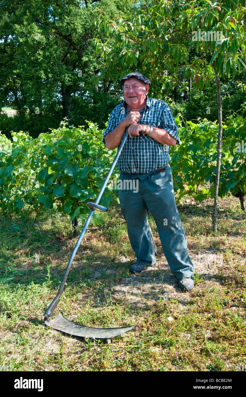 Peasant with scythe hi-res stock photography and images - Alamy
