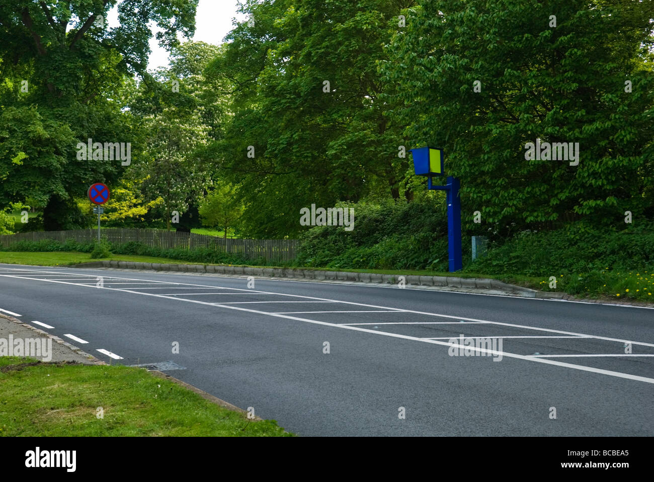 Truvelo speed enforcement camera Stock Photo - Alamy