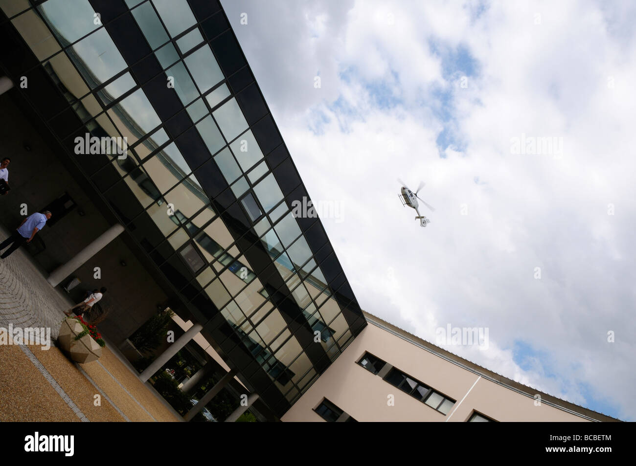 Stock photo of the CHU mere et enfants children hospital in Limoges ...