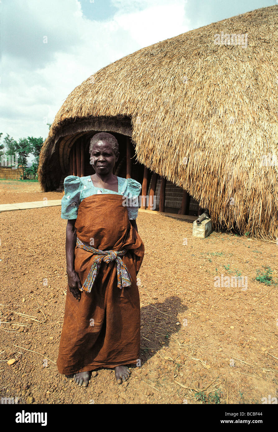 Kasubi Tombs Kampala East Africa is an important burial site and a ...