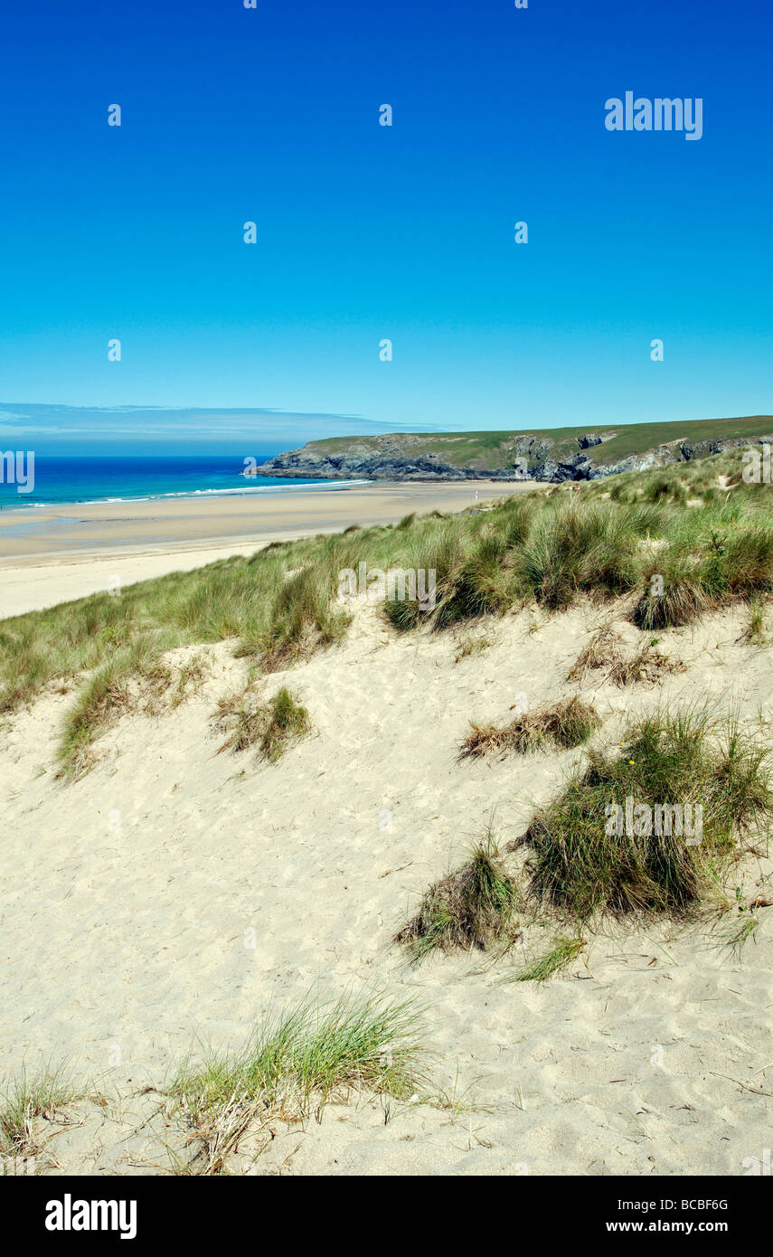 Cornwall beach sand hi-res stock photography and images - Alamy