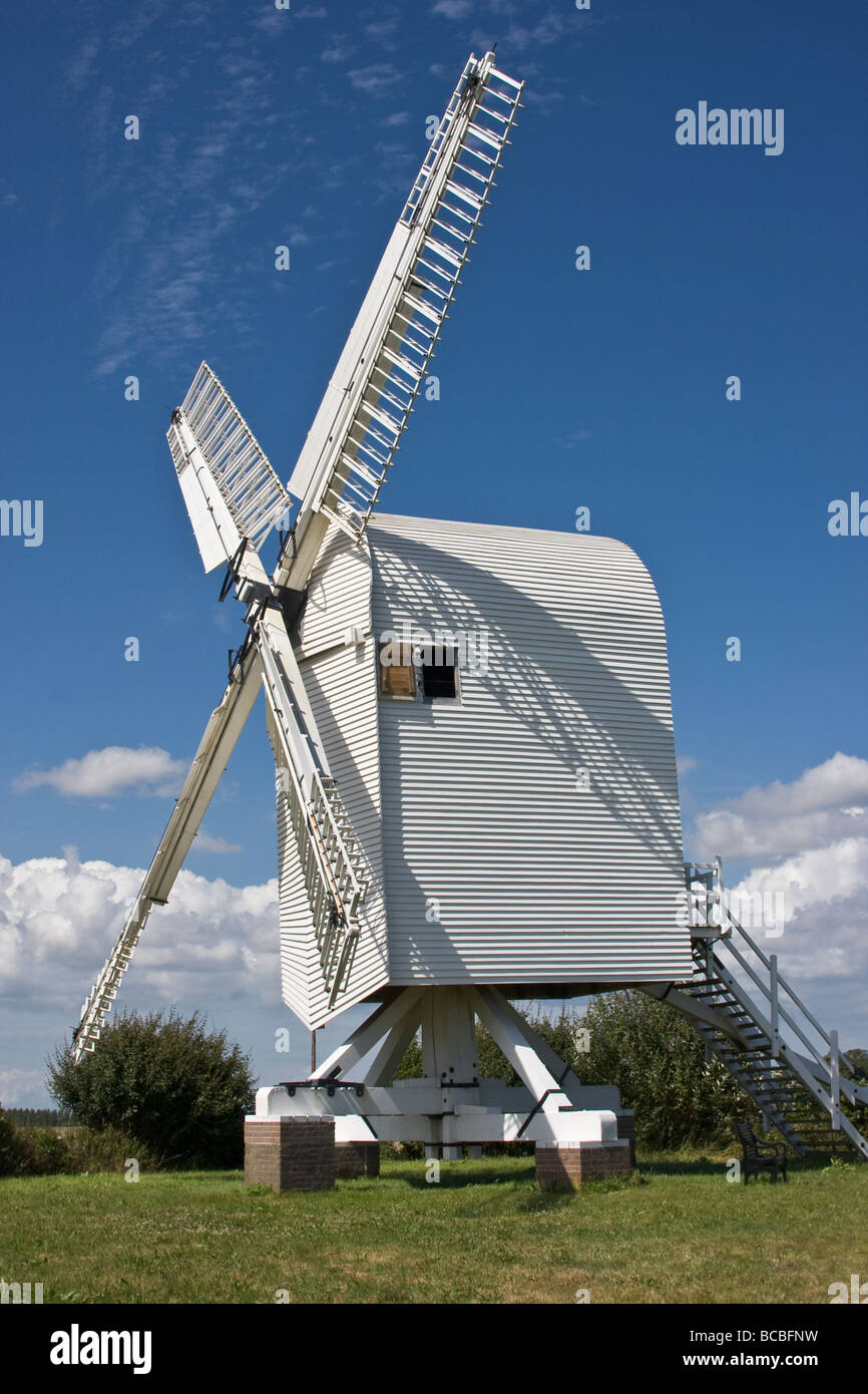 The windmill at Chillenden, Kent, England Stock Photo - Alamy