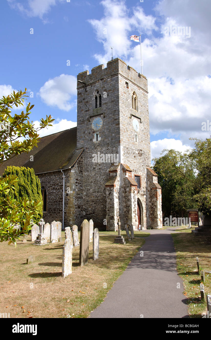 St Peter's Church, Church Street, Old Woking, Woking, Surrey, England ...