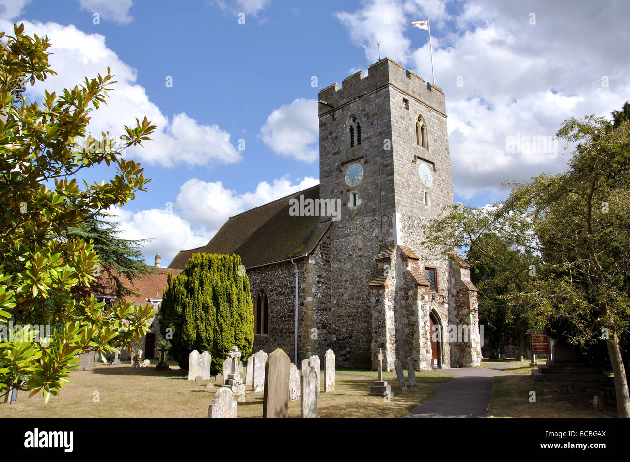 St Peter's Church, Church Street, Old Woking, Woking, Surrey, England ...