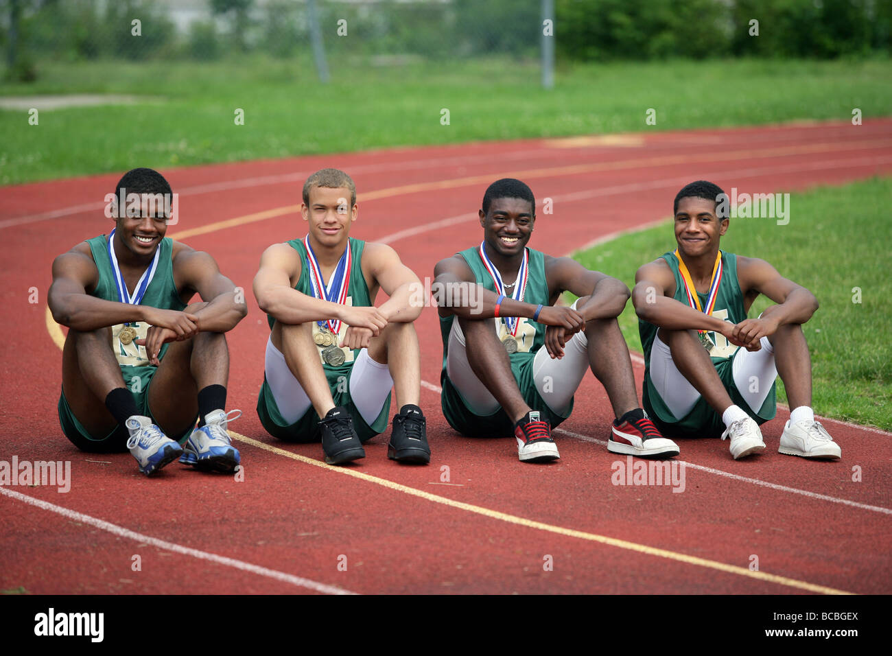 Track uniforms hi-res stock photography and images - Alamy