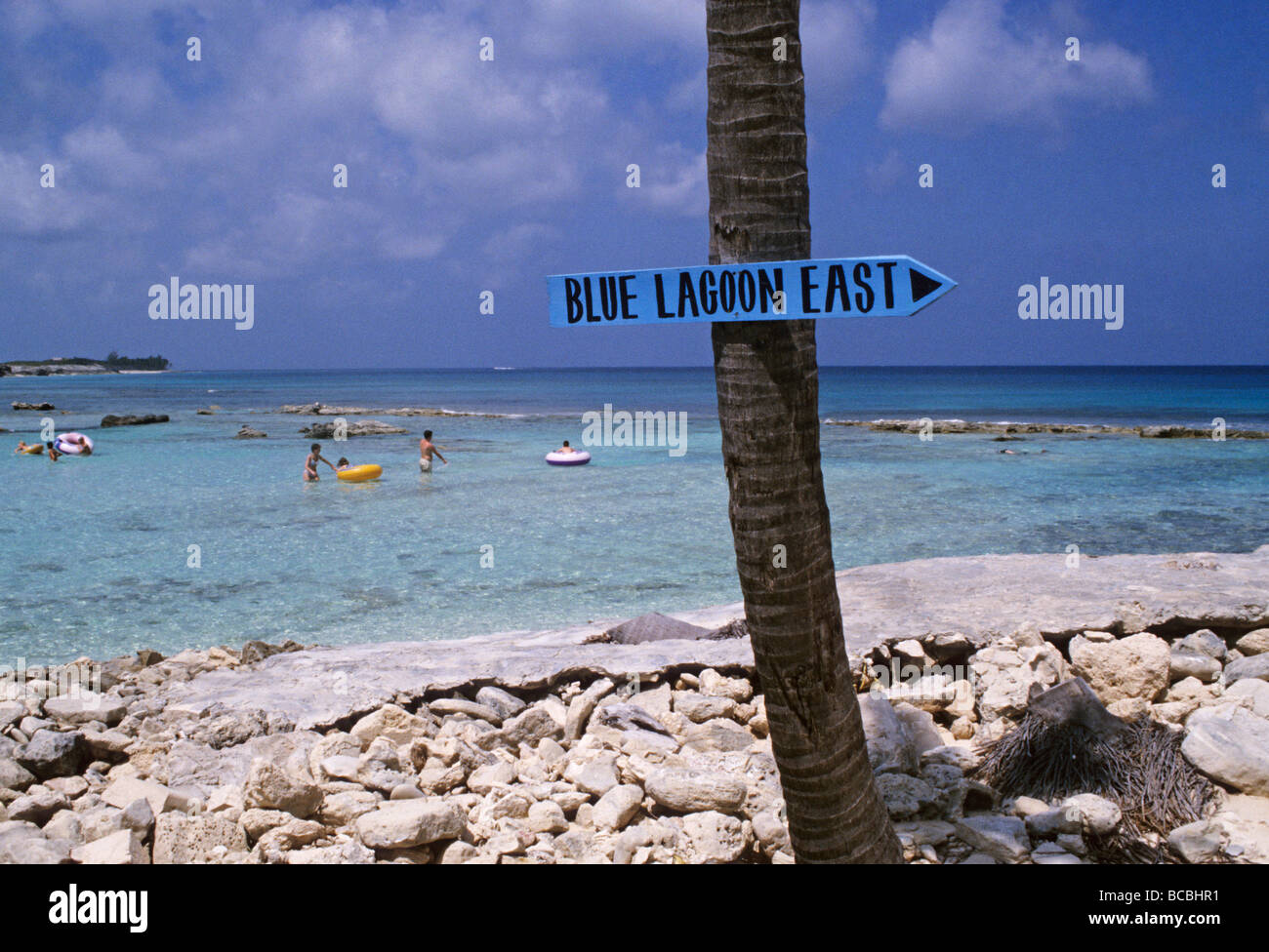 Blue Lagoon Island ( Salt Cay) Bahamas Caribbean Stock Photo - Alamy