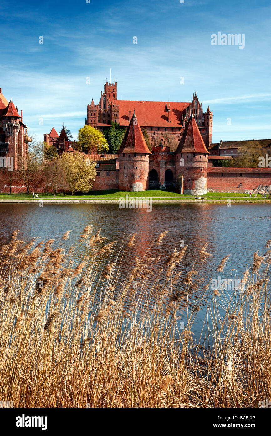 Teutonic Castle in Malbork, Poland Stock Photo - Alamy
