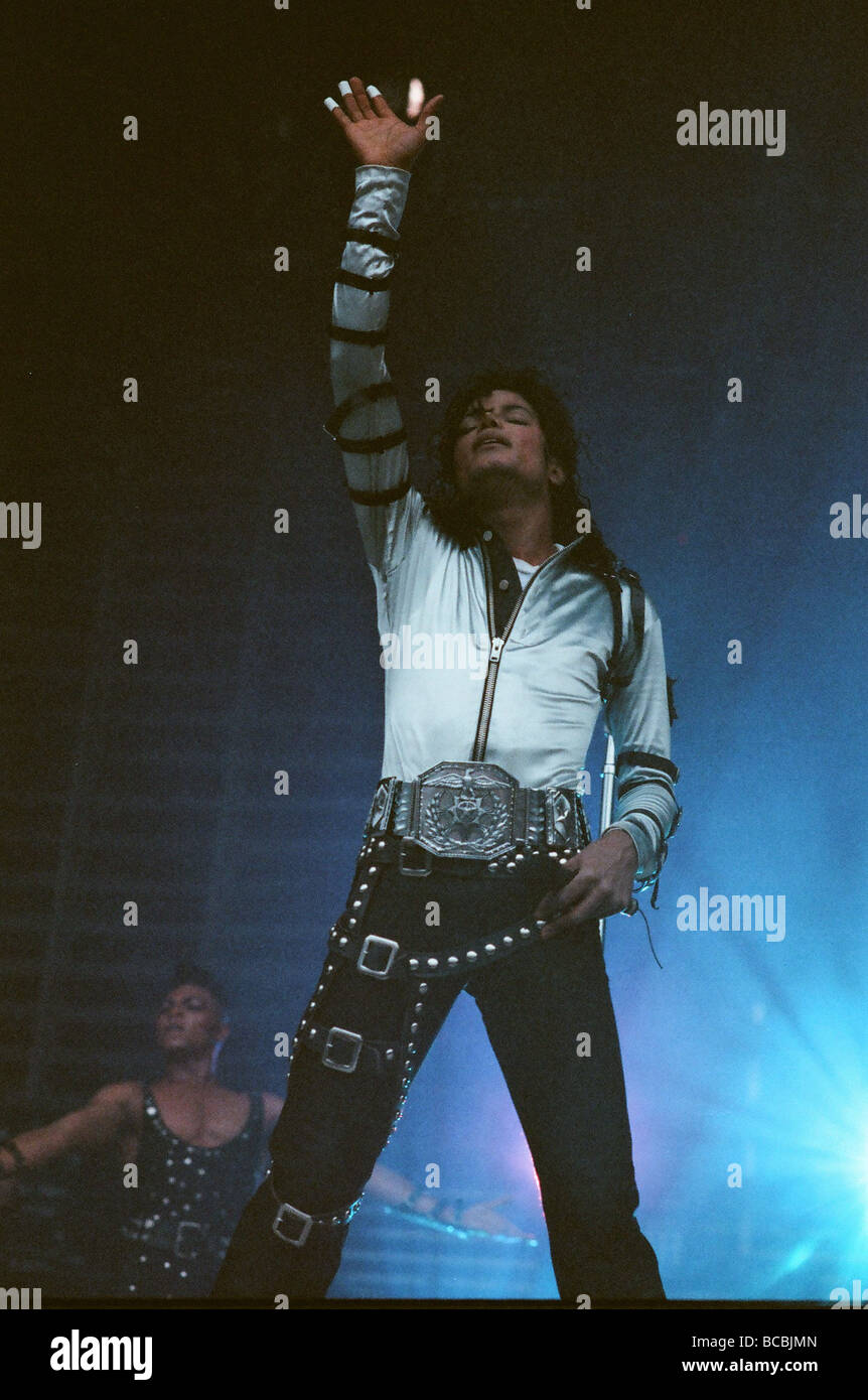 Michael Jackson Bad Concert High Resolution Stock Photography and ...