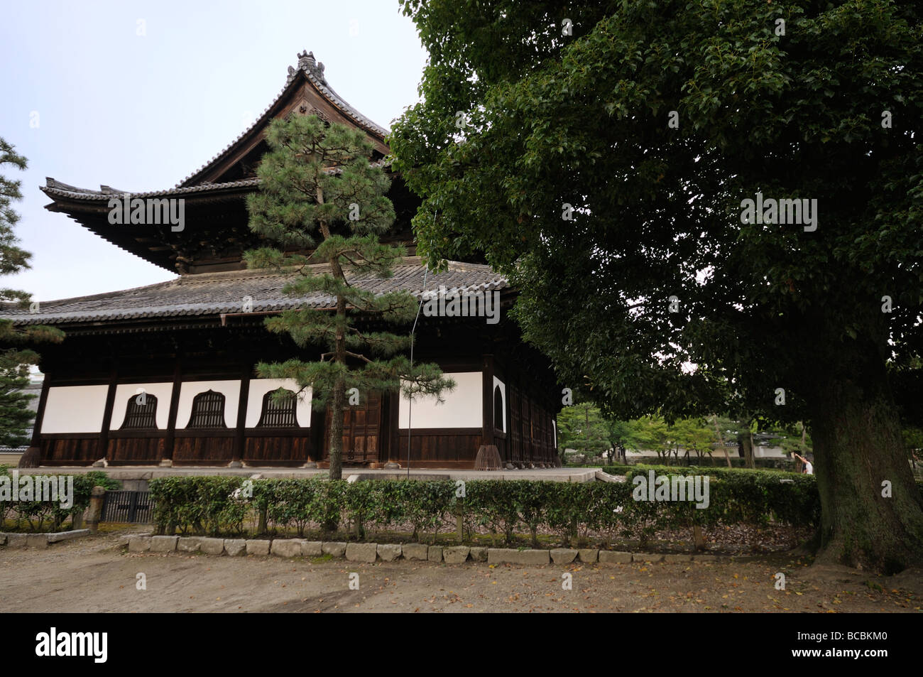 Hatto (Dharma Hall or Main Hall) Kennin-ji Temple. Higashiyama-ku ...