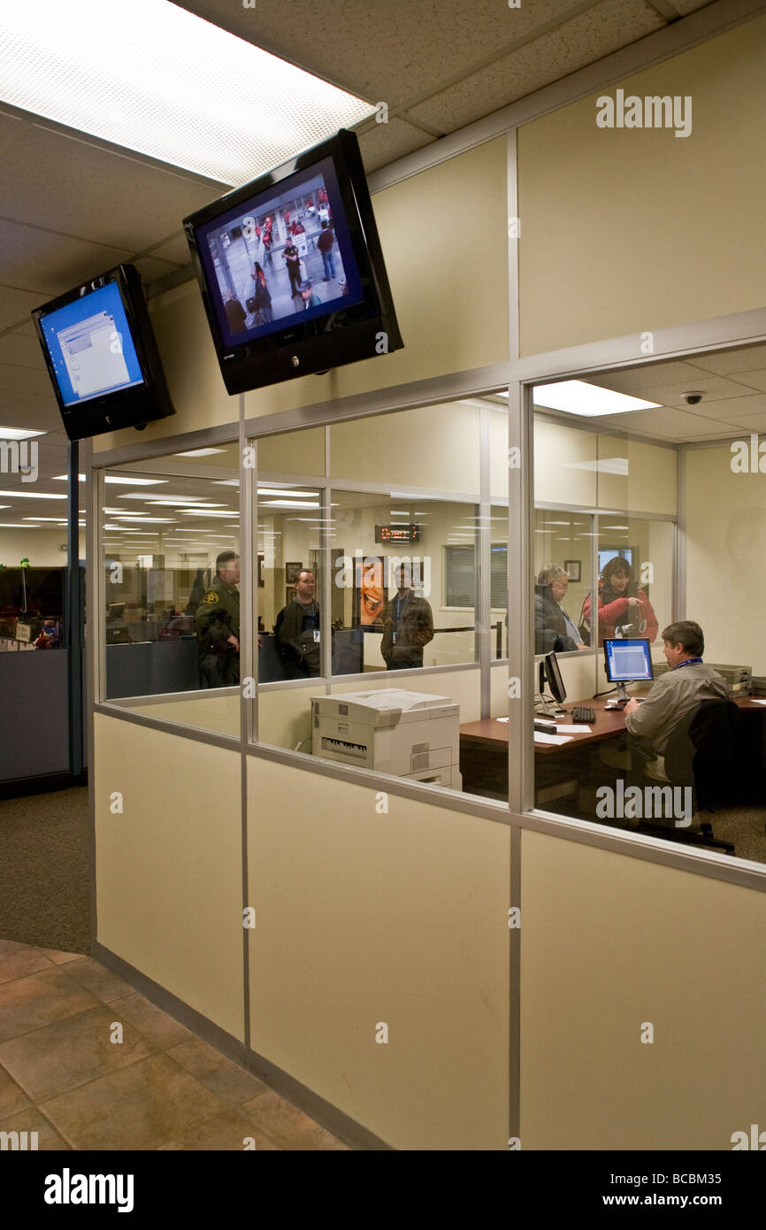 On election night ballots are electronically tabulated in a secure room ...