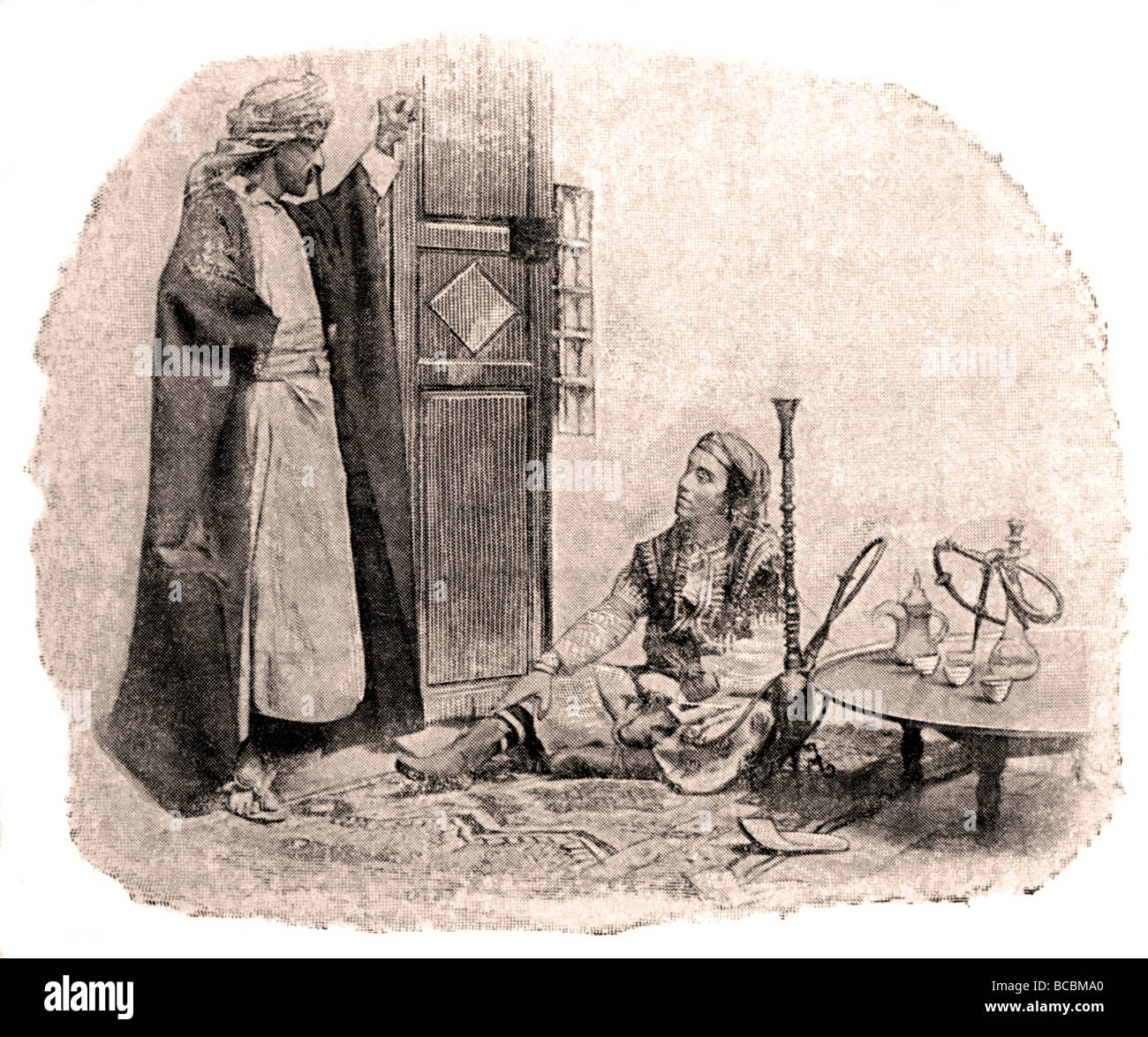 Saudi Arabia Traditional Costumes Of Bedouin Stock Photo - Alamy