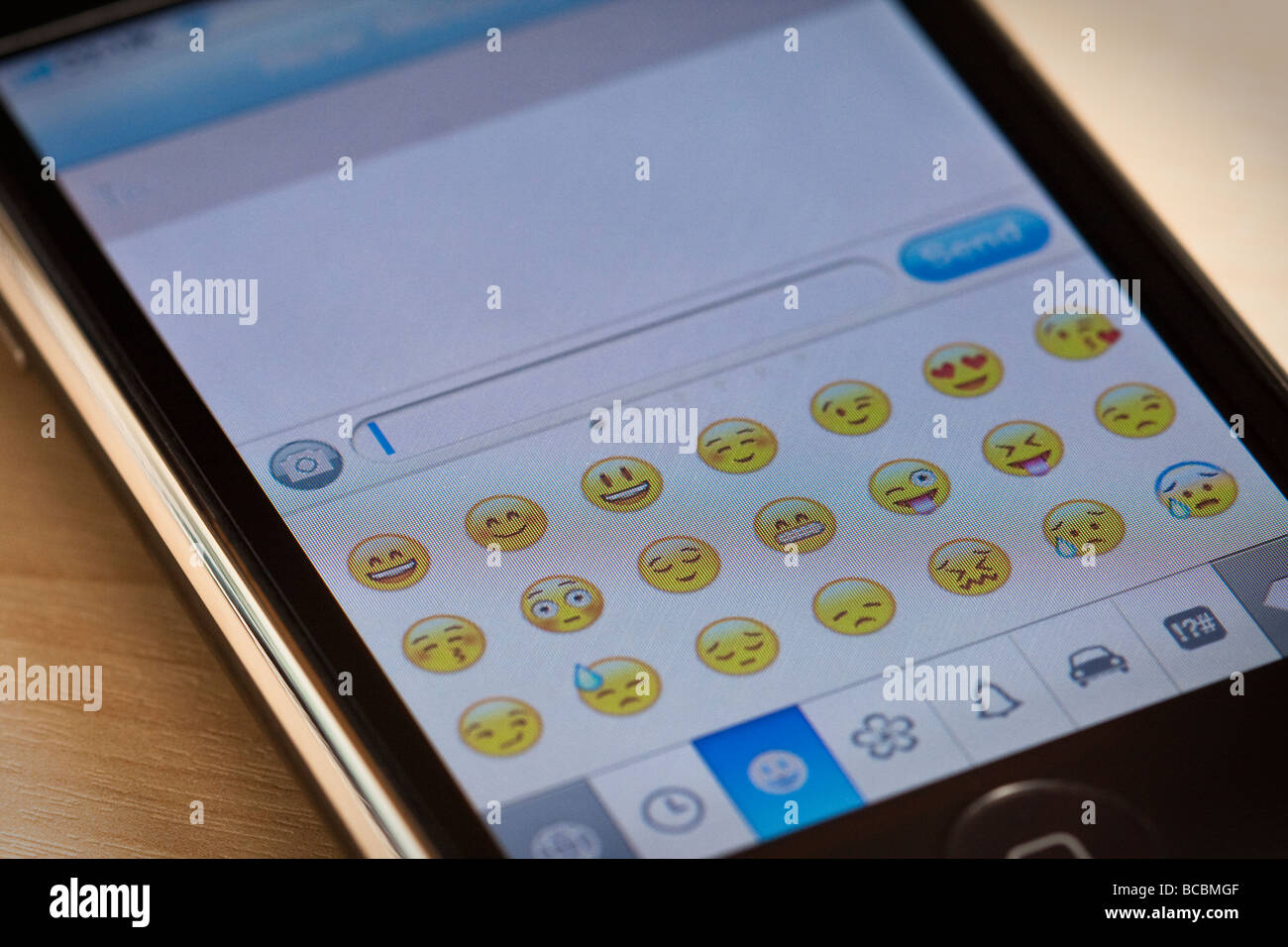 Emoticons And Phone High Resolution Stock Photography and Images - Alamy
